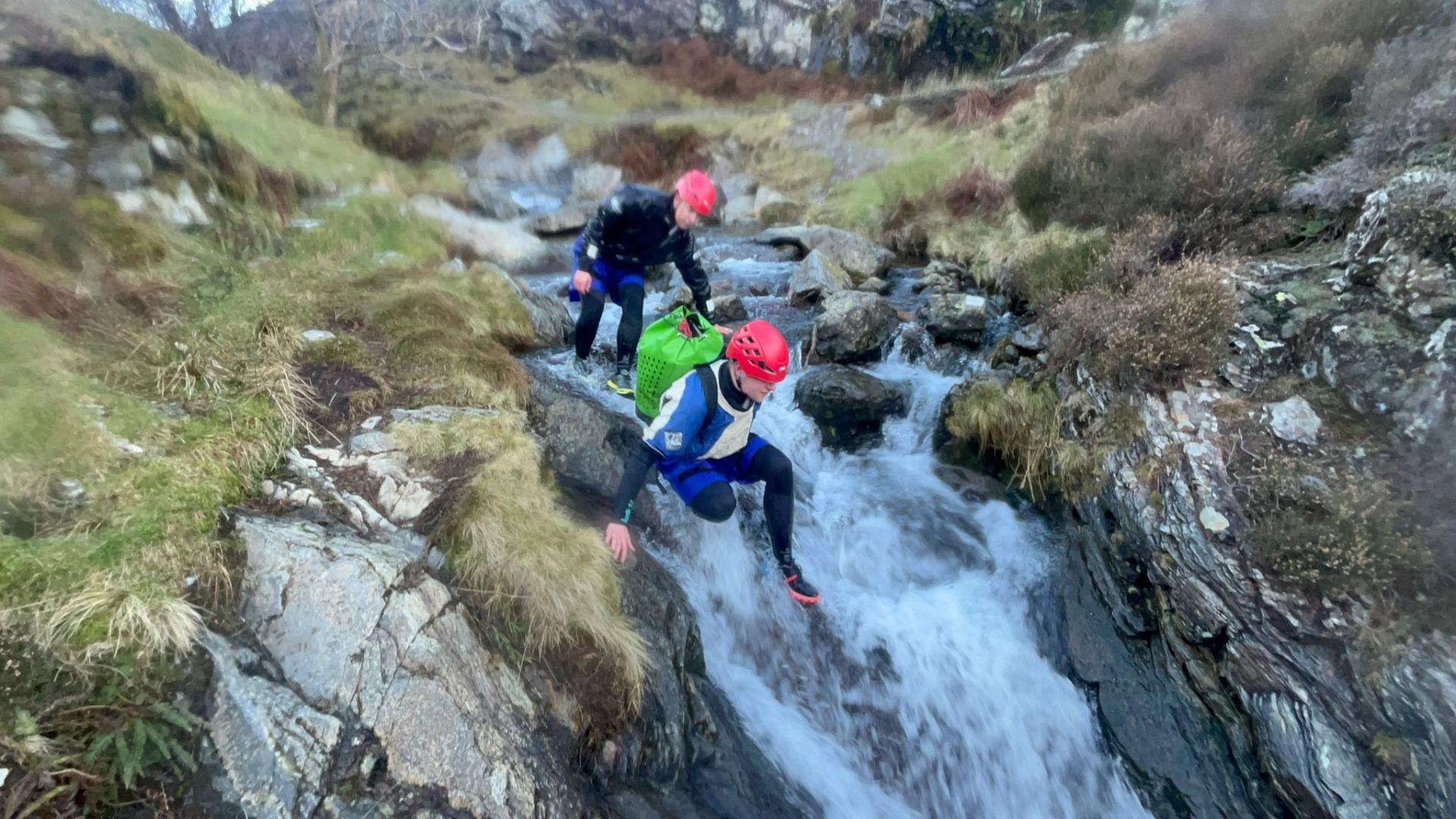 Ghyll Scrambling in the Lake District